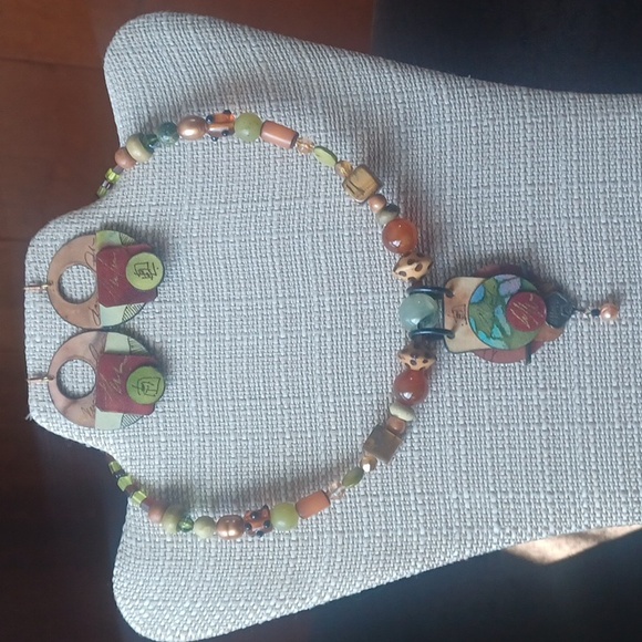 Artisan | Jewelry | Suzanne Bellows Signed Mixed Media Beaded Wire ...